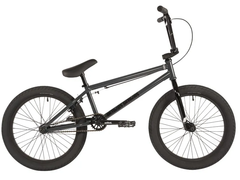 United Supreme 20 Inch Complete BMX Bike Gloss Graphite 20.5TT